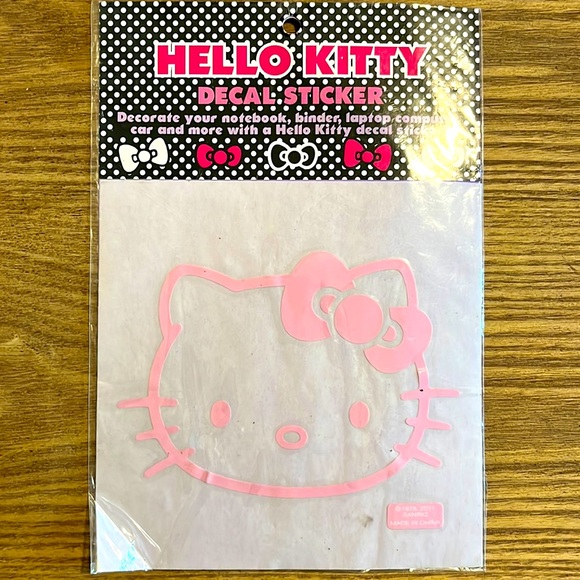 Sanrio | Wall Decor | Hello Kitty Decal Sticker | Poshmark